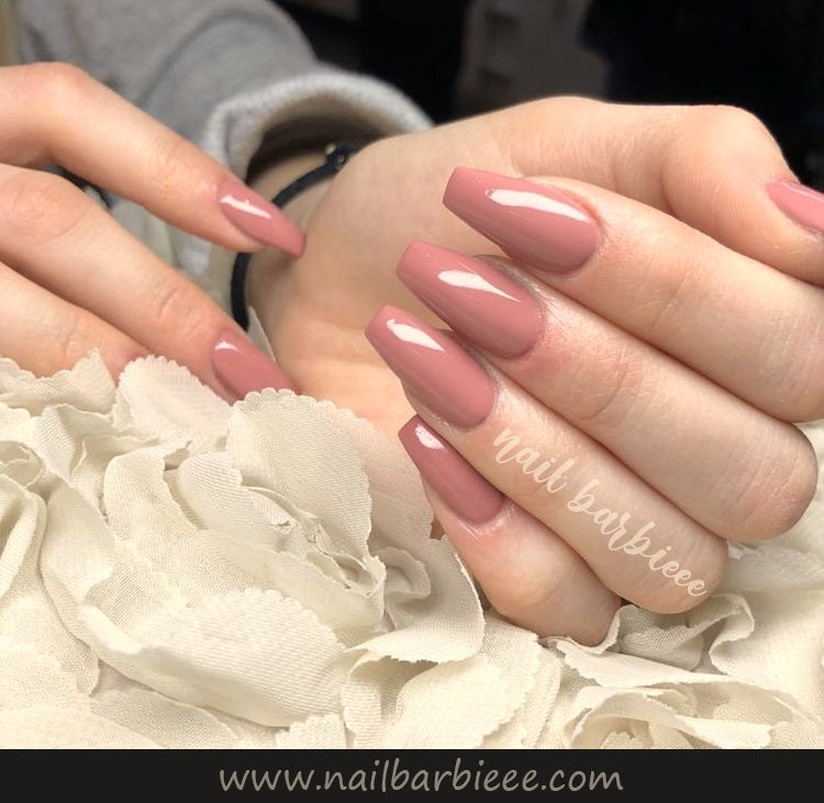 Chestnut Nails – NAIL BARBIE